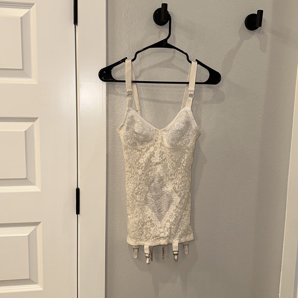 Vintage | Intimates & Sleepwear | Euc Vintage One Piece Sheer Lace ...